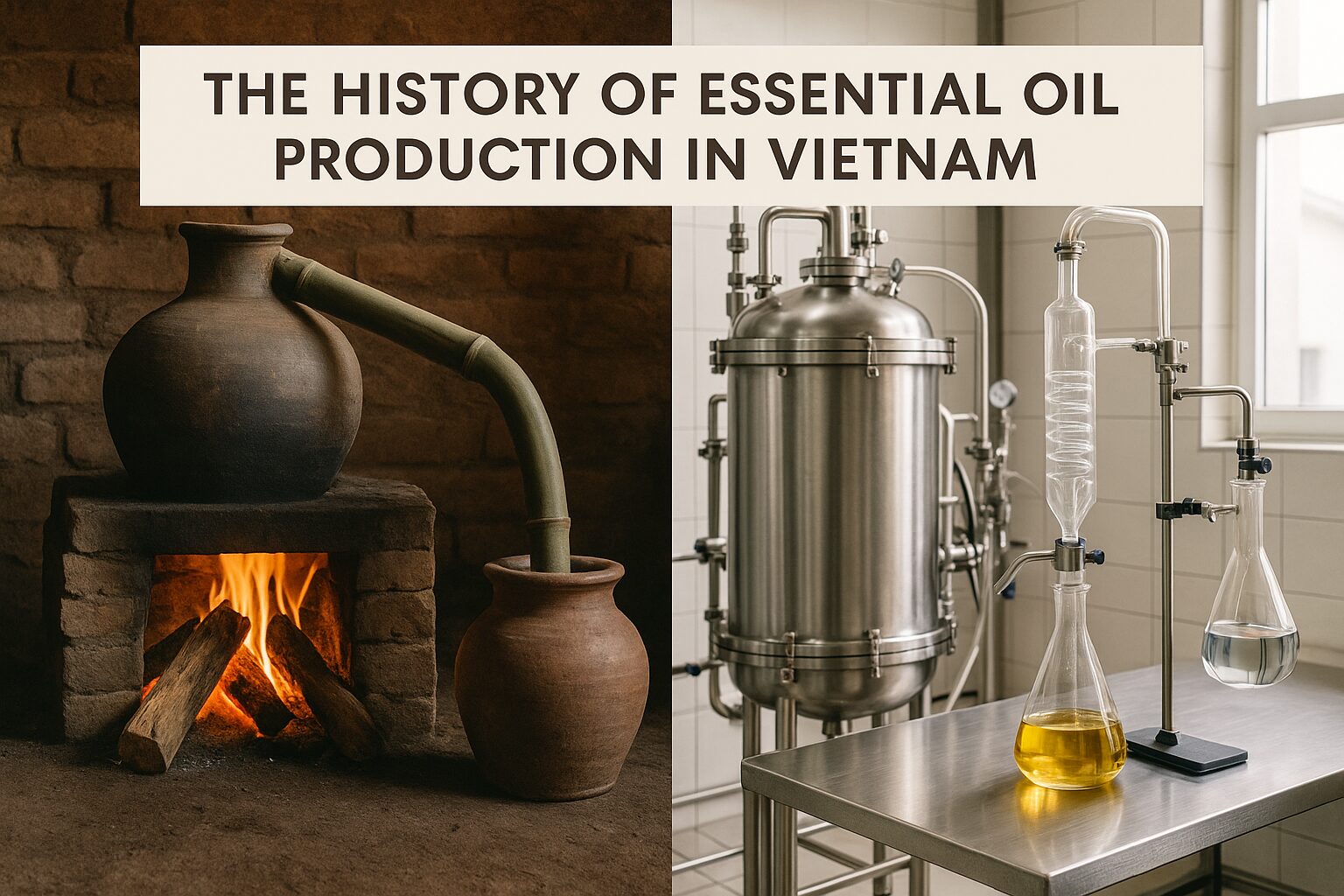 The History of Essential Oil Production in Vietnam | TECHVINA